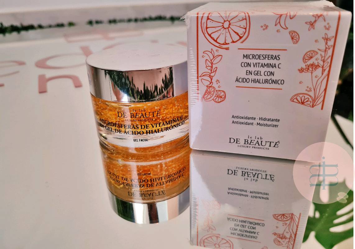 Microesferas de Vitamina C eb gel de Ácido Hialuronico en Allen