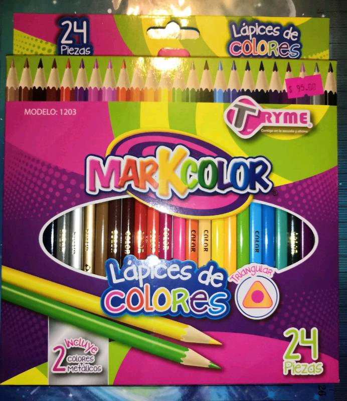 Colores tryme 24pza en Mexico City