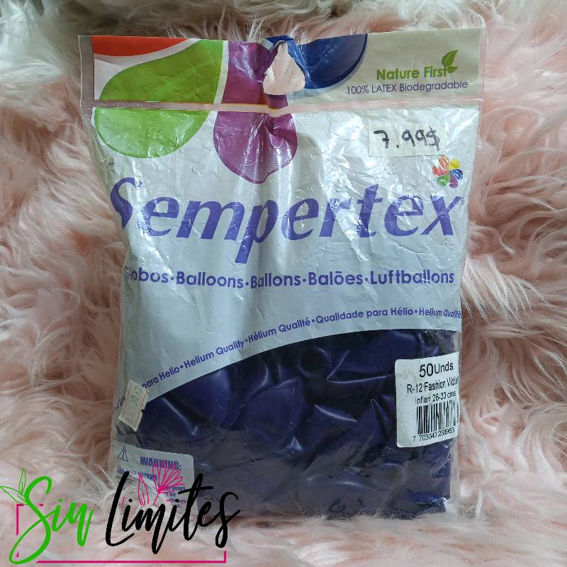 GLOBOS SEMPERTEX 50PZAS en Maracaibo