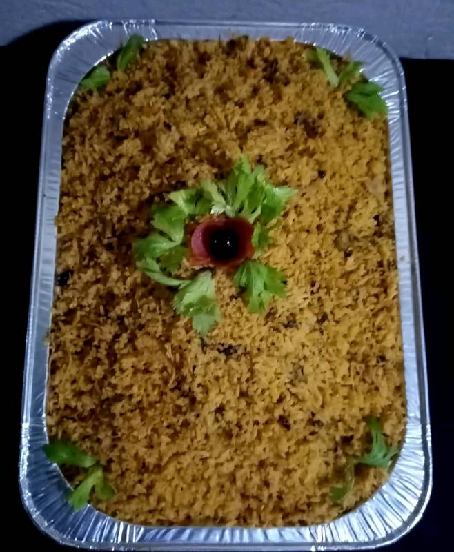 Bandeja de Arroz con Pollo en Panamá