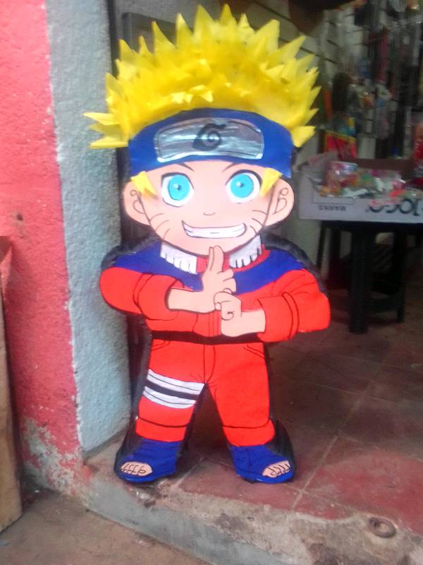 Piñata Naruto en San Miguel