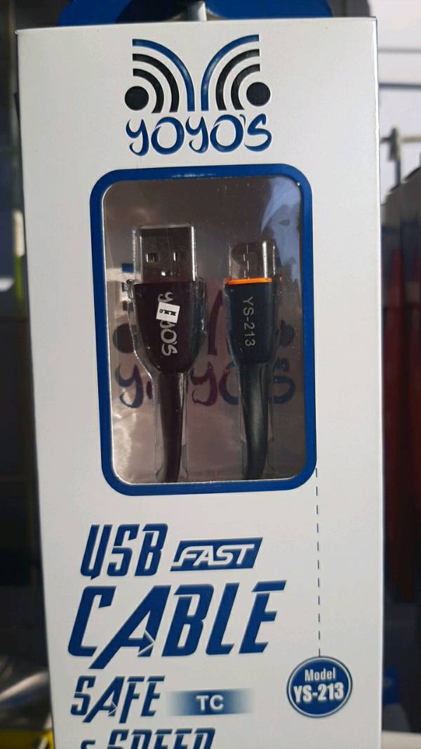 Cable De Datos YoYo's siliconado (Carga Rápida) en Medellin