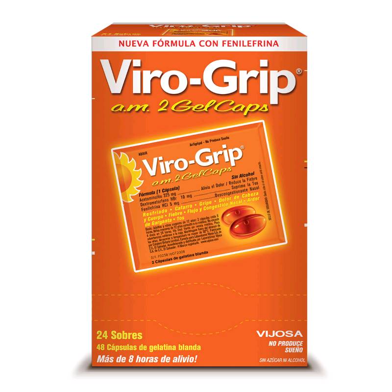 Viró-Grip Día Cápsulas en Guatemala City
