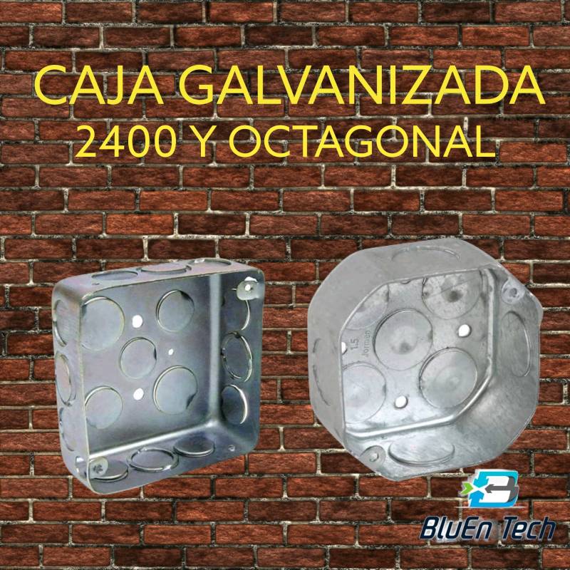 Caja Galvanizada Octagonal en Bogota