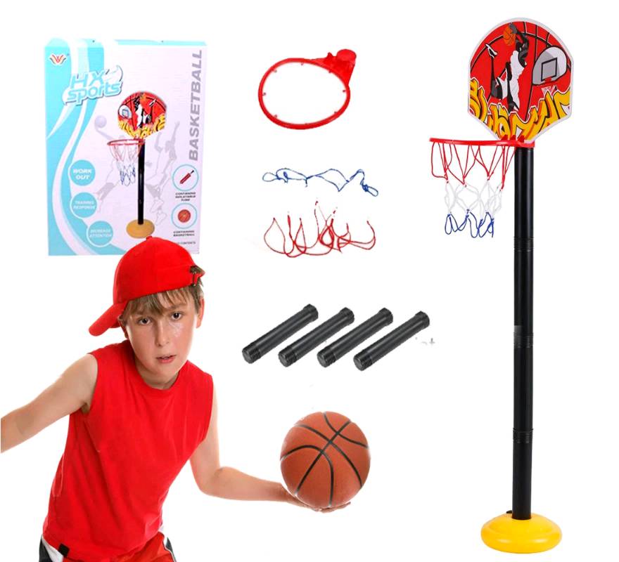 ARO de Baloncesto de Juguete con Malla y Balon en Bogota