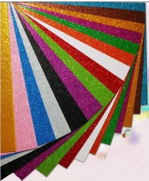 Foami Escarchado tamaño carta y doble carta en Chacao