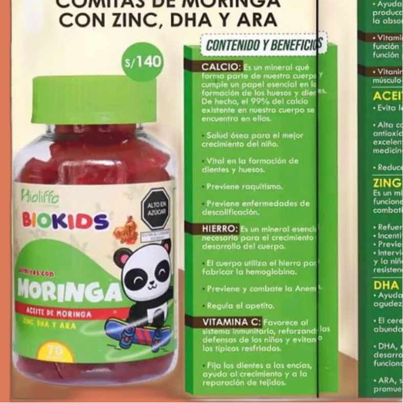 Gomitas de Moringa en Guayaquil