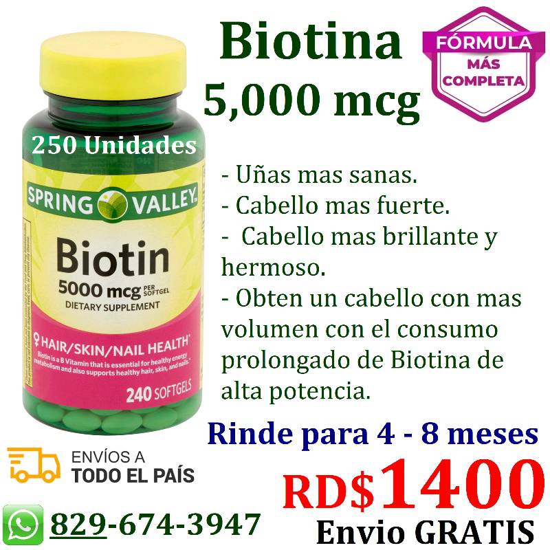 Biotina en Santo Domingo