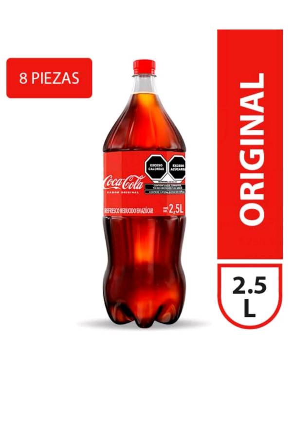 Caja Coca Cola 2.5 l en Manzanillo