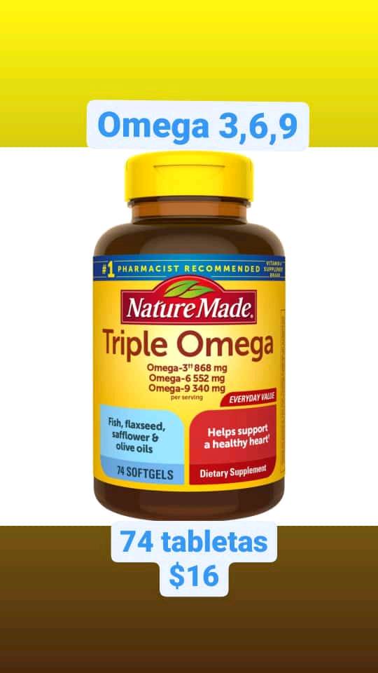 Triple Omega 3,6,9 en San Joaquín