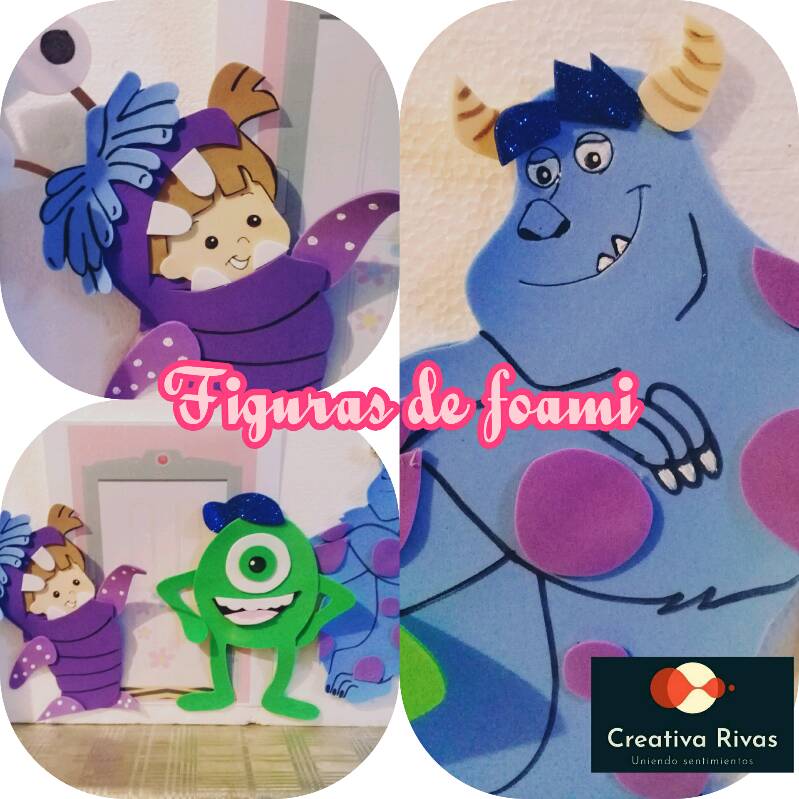 Figuras de foami en Mixquiahuala