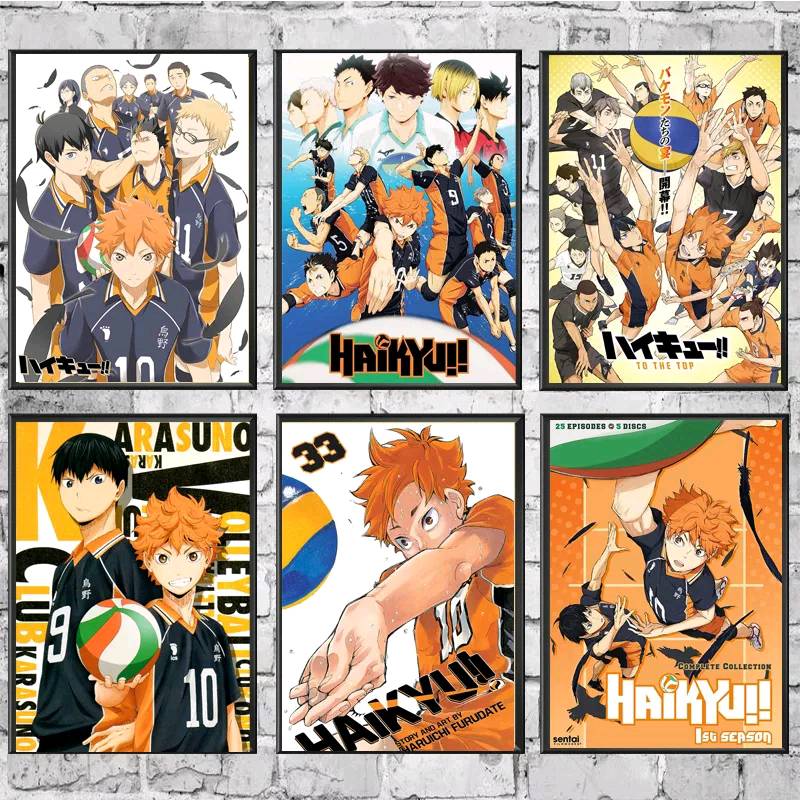 Póster de Haikyuu 42×30 cm en Panamá