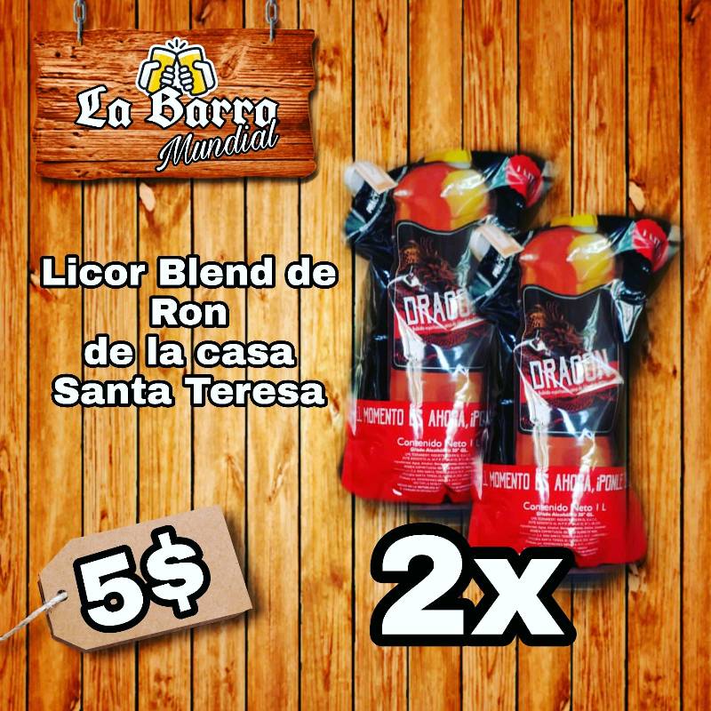 Licor Blend de Ron Dragon 0.70lt en Santiago