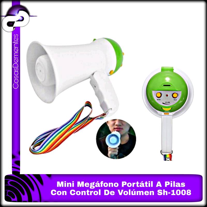 MINI MEGÁFONO AMPLIFICADOR PORTÁTIL A PILAS en Córdoba