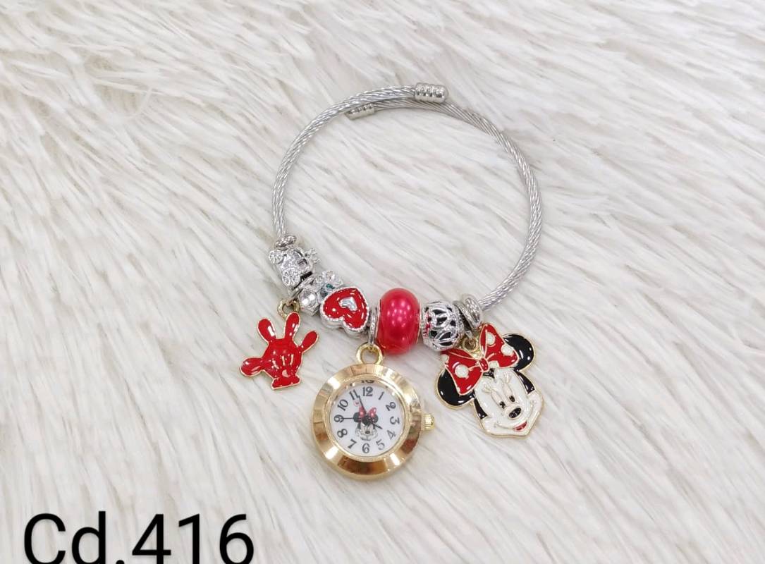 Pulseras tipo Pandora acero inoxidable plateada en La Vega