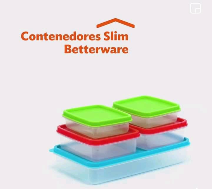 Contenedores Slim Betterware. en matamoros tamaulipas