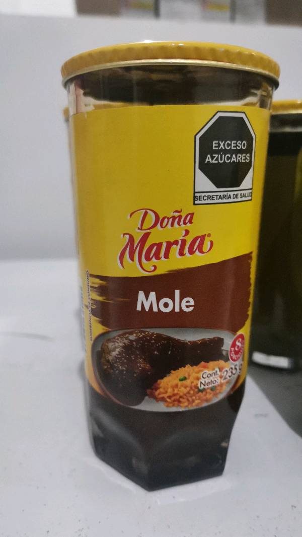Mole rojo doña maria en Comitan