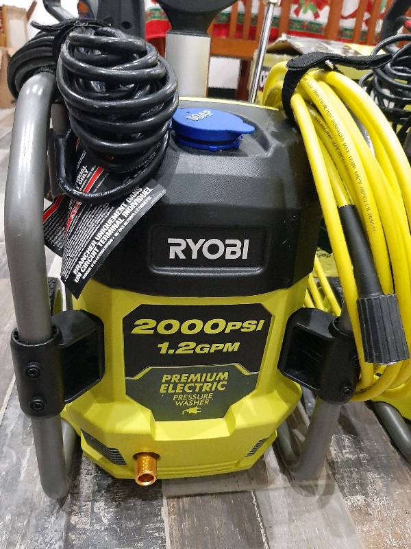 HIDROLAVADORA ELECTRICA MARCA RYOBI DE 2000PSI NUEVAS. en Totonicapan