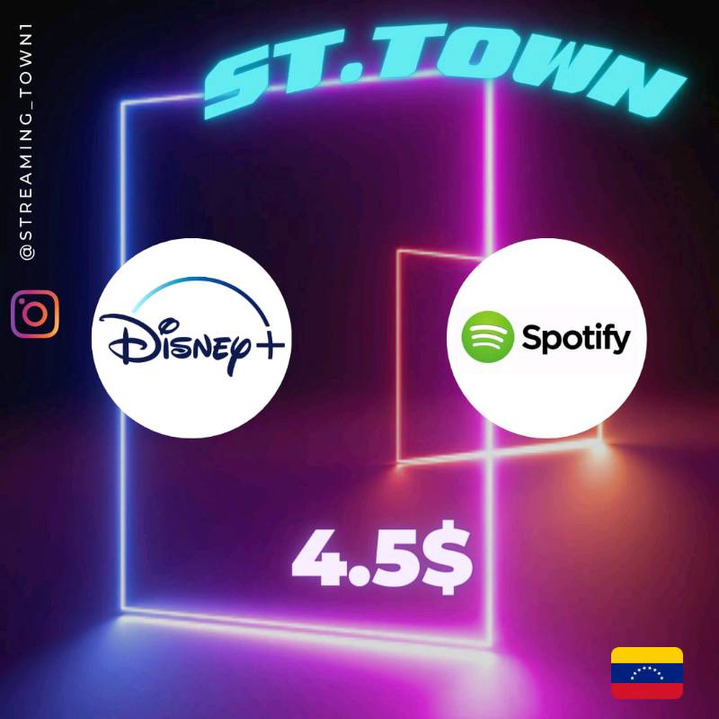 Disney + Spotify en Caracas