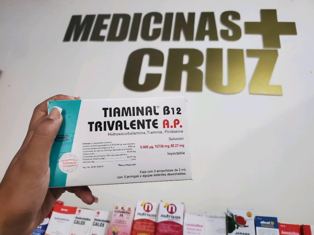 Tiaminal trivalente inyectable en la ceiba