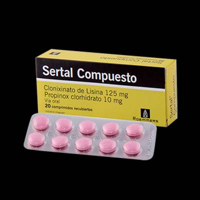 Sertal compuesto tableta en la ceiba