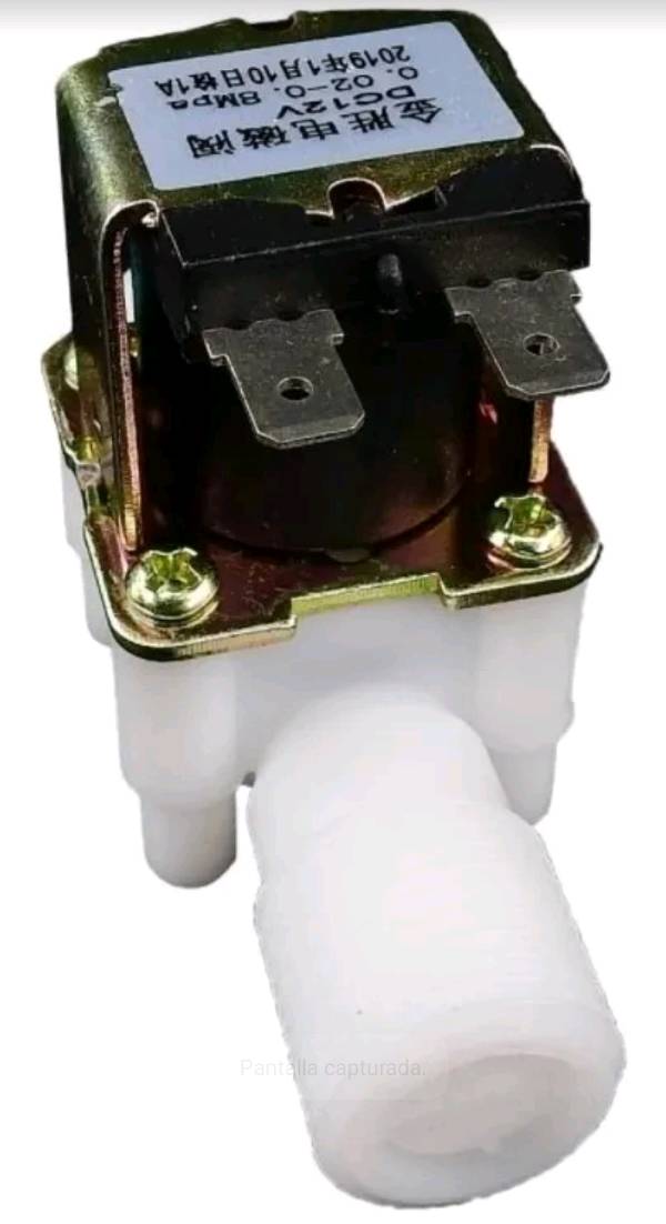 Electrovalvula Valvula Agua ½ Solenoide 12v Arduino Control en tungareo