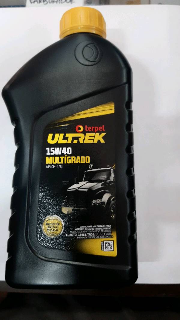 1/4 ACEITE ULTREK 15W40 en Bogota