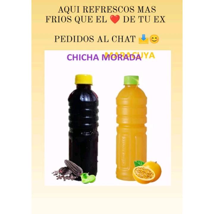 Chicha Morada , Maracuyá en Comas