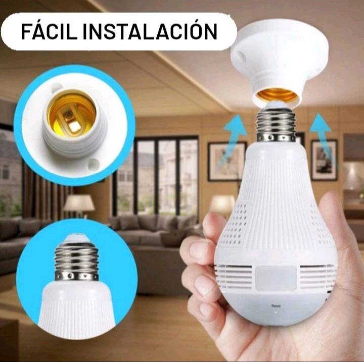 Foco con camara espia en Panamá