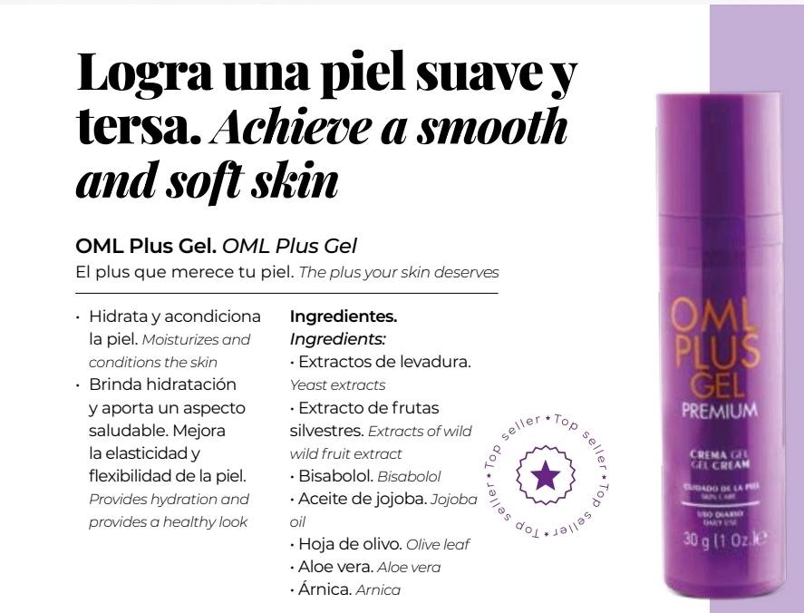 OML Plus Gel. OML Plus Gel en Miami