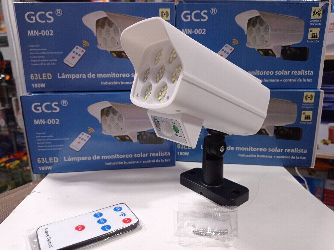 Lámpara Solar LED, en forma de cámara en Sucre