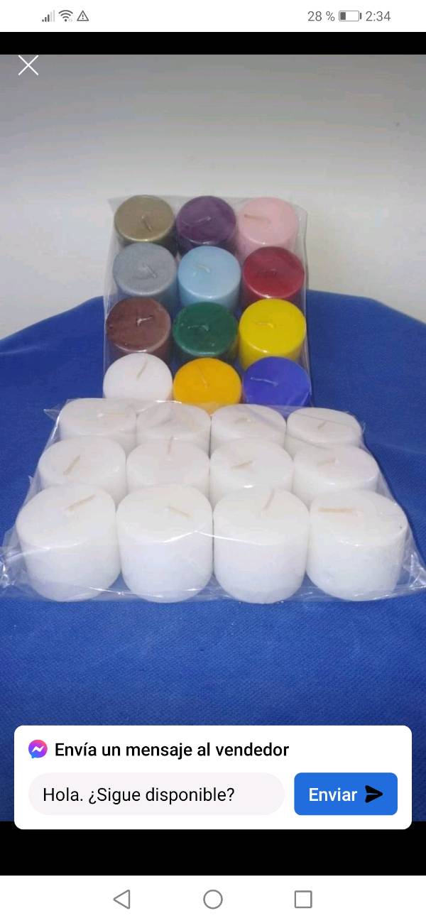 VELONES DIFERENTE TAMAÑOS Y COLORES en Cali