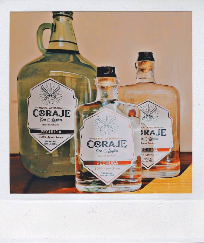 Coraje Pechuga Poblana 750 ml en Puebla de Zaragoza