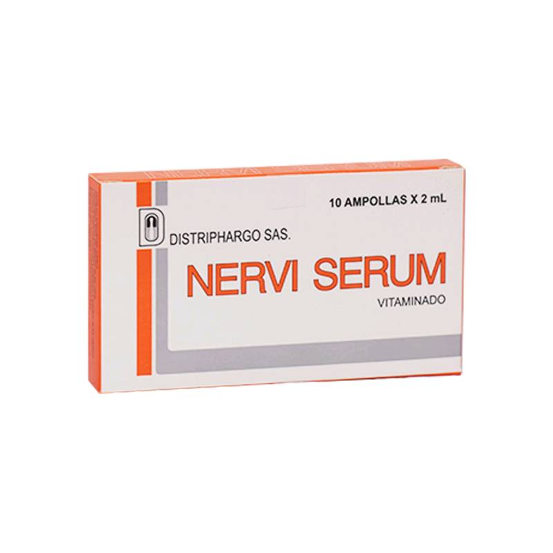 Nervi Serum Vitaminado caja × 10 Ampollas × 2ml en Villavicencio