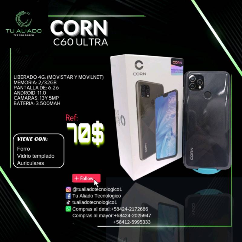 CORN C60 ultra en Caracas