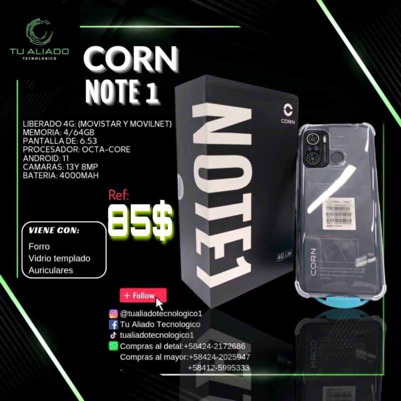 CORN NOTE 1 en Caracas