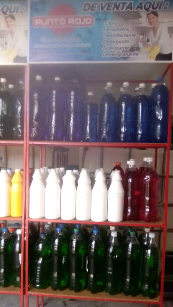 Detergente, cloro, desinfectante, cera, desengrasante en Chacao