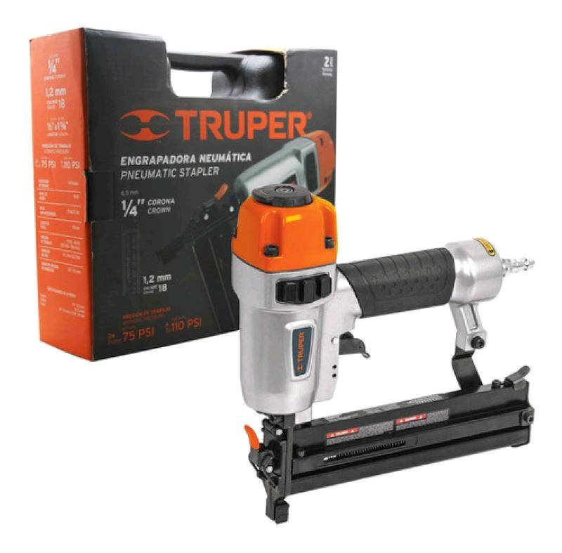 Grapadora neumatica calibre 18" Truper en Bogotá