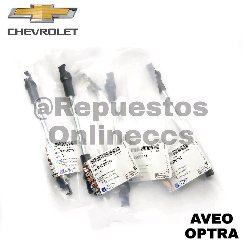 Varilla Palanca Cambio Aveo/Optra (94580711)- 100% GM en Caracas