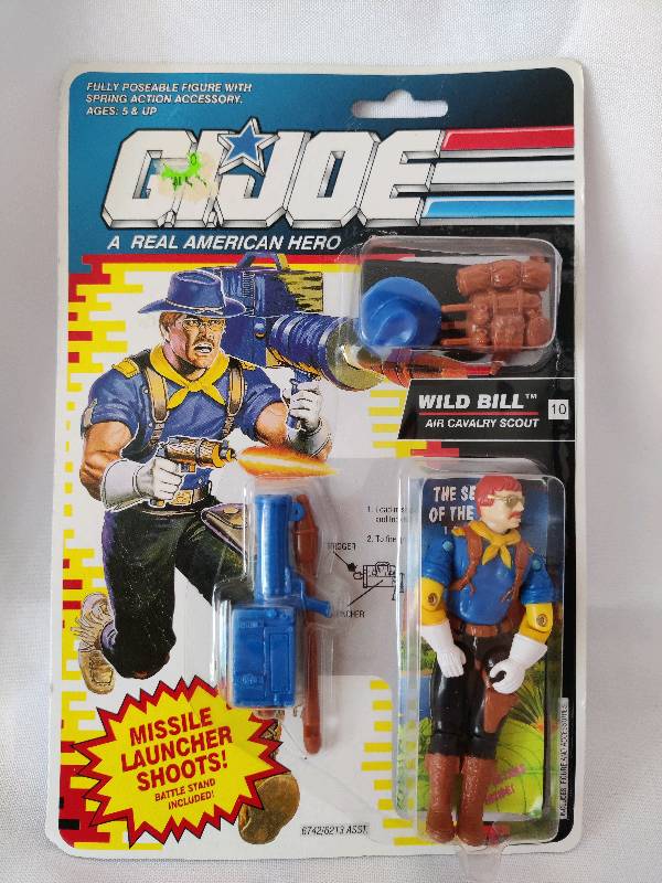 GI Joe Wild Bill, Empaque original en Santiago de Chile