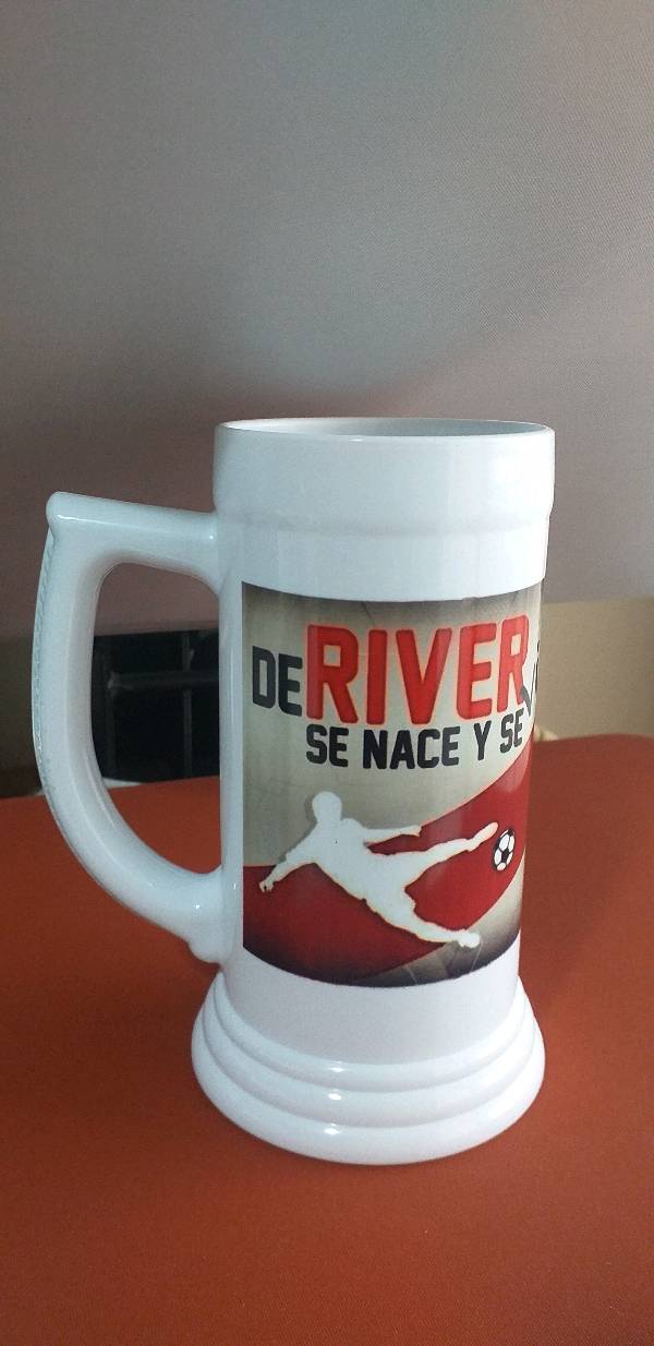 Chopp "River" polímero sublimado en Quilmes