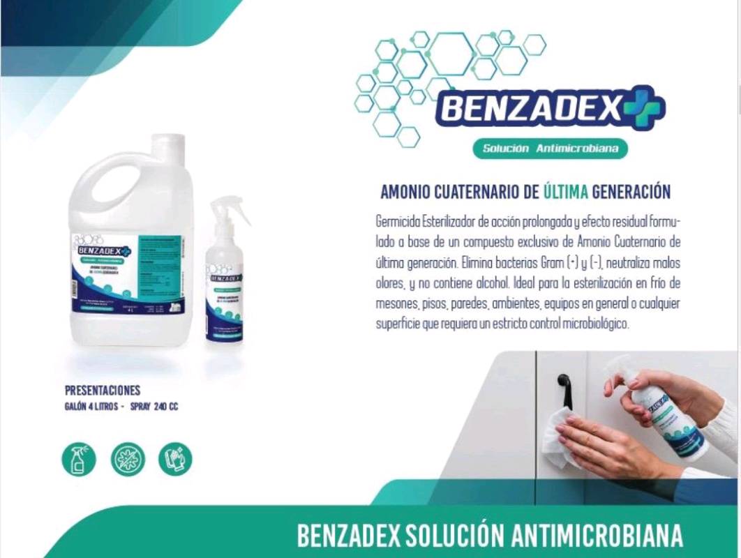 Benzadex; Benzadex Clínico; BenzaWash en Caracas