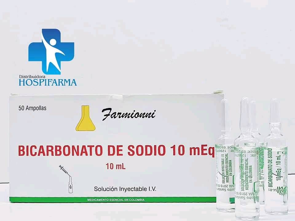 BICARBONATO X 100 AMPOLLAS en Bogota