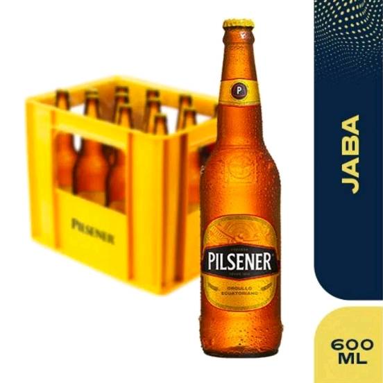 JABA CERVEZA PILSENER 600ML en Quito
