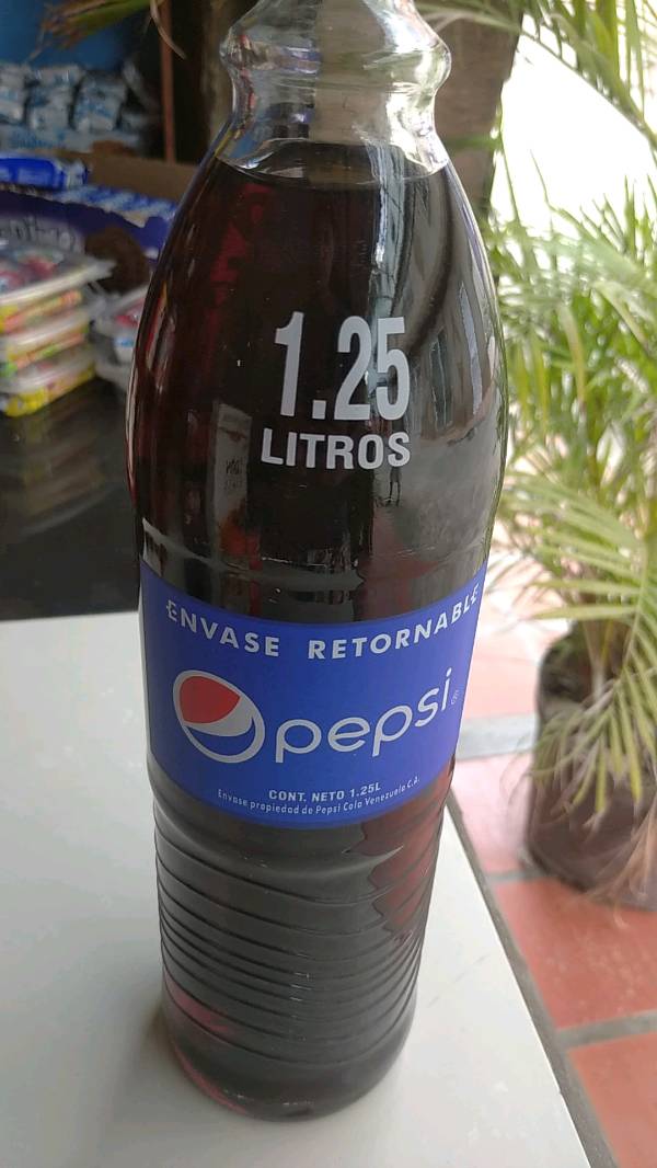 Refresco Pepsi 1.25 lt retornable en Maracay