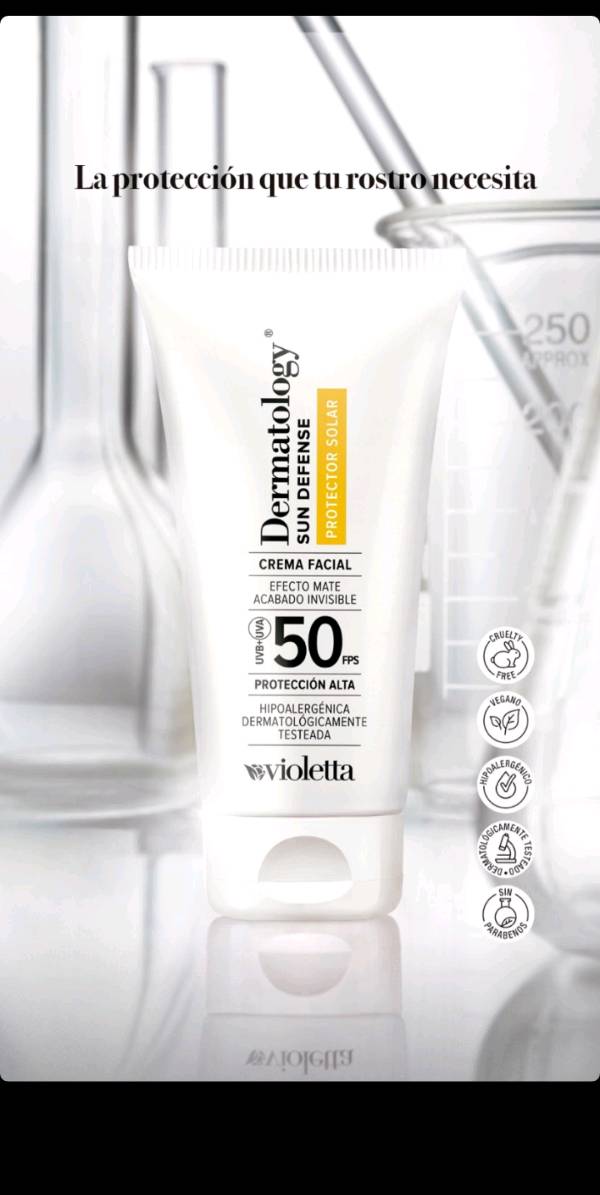 PROTECTOR SOLAR FACIAL FPS 50 DERMATOLOGY SUN DEFENSE en Buenos Aires
