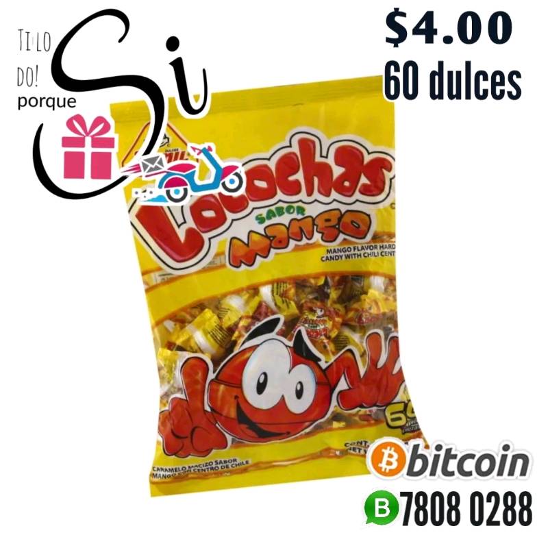 Bolsa de locochas de Mango en Santa Tecla