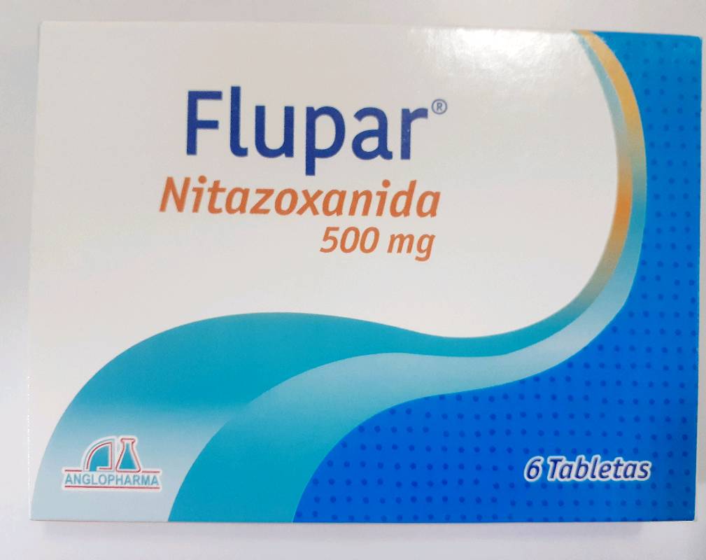 Flupar nitazoxanida x 6 tabletas en Cota