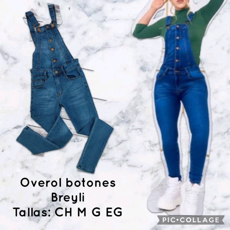 💥overol mezclilla CH M G ⚡XL en Toluca