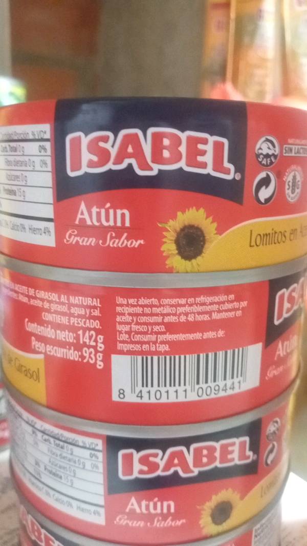 Atún isabel en Cali